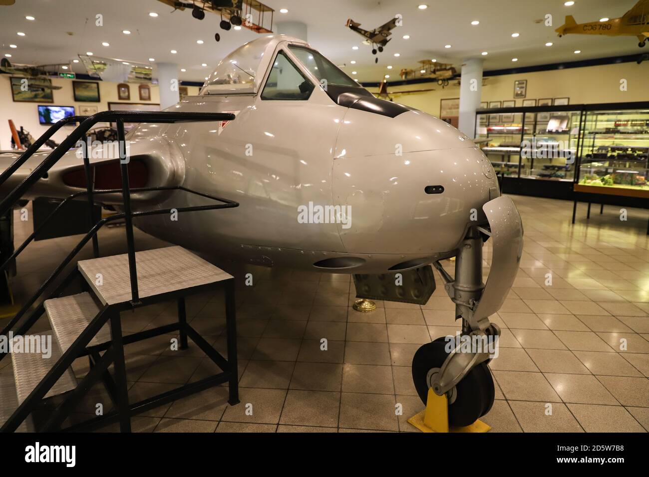 ISTANBUL, TURKEY - SEPTEMBER 20, 2020: De Havilland Vampire FB 6 in ...