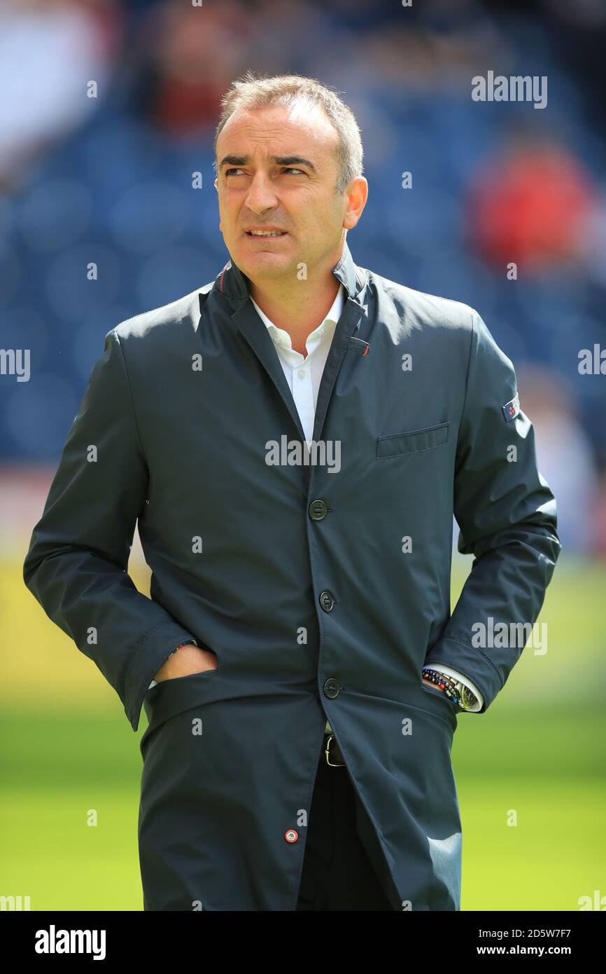 Sheffield Wednesday manager Carlos Carvalhal Stock Photo - Alamy
