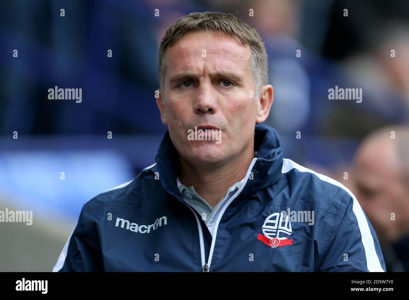 Bolton Wanderers manager Phil Parkinson Stock Photo - Alamy