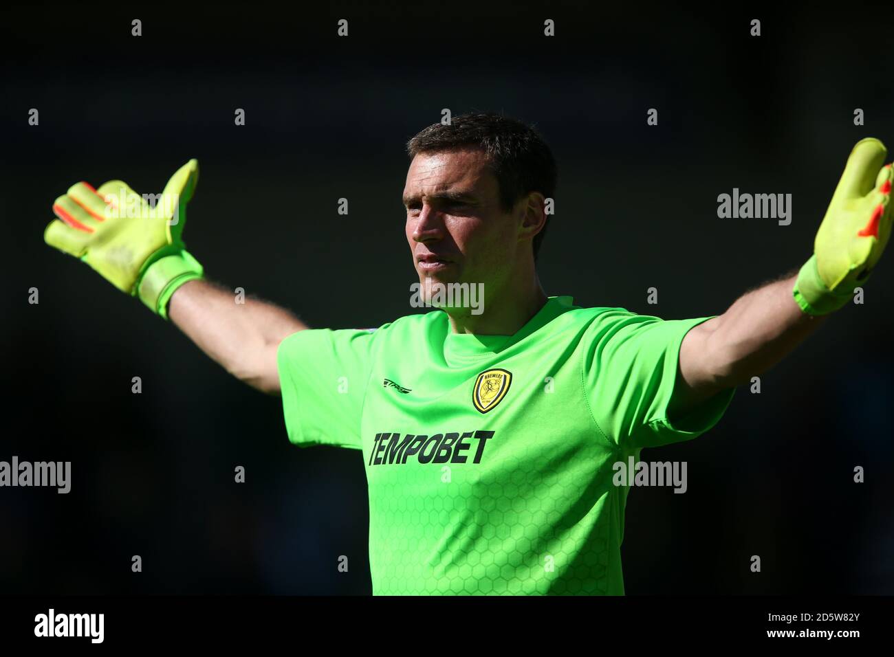 Burton albion goalkeeper stephen bywater hi-res stock photography and ...