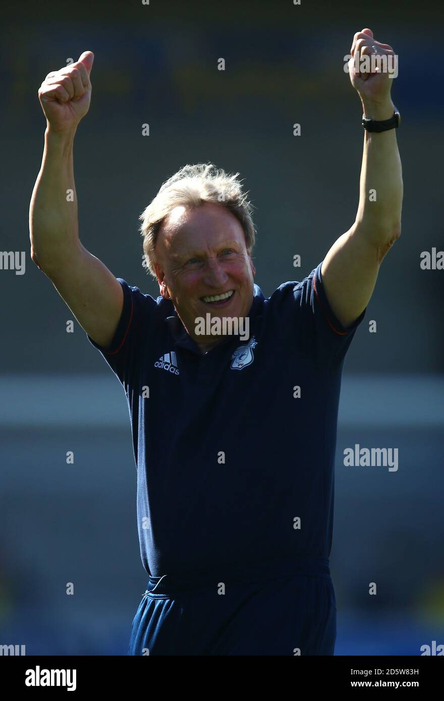 Cardiff City manager Neil Warnock Stock Photo - Alamy