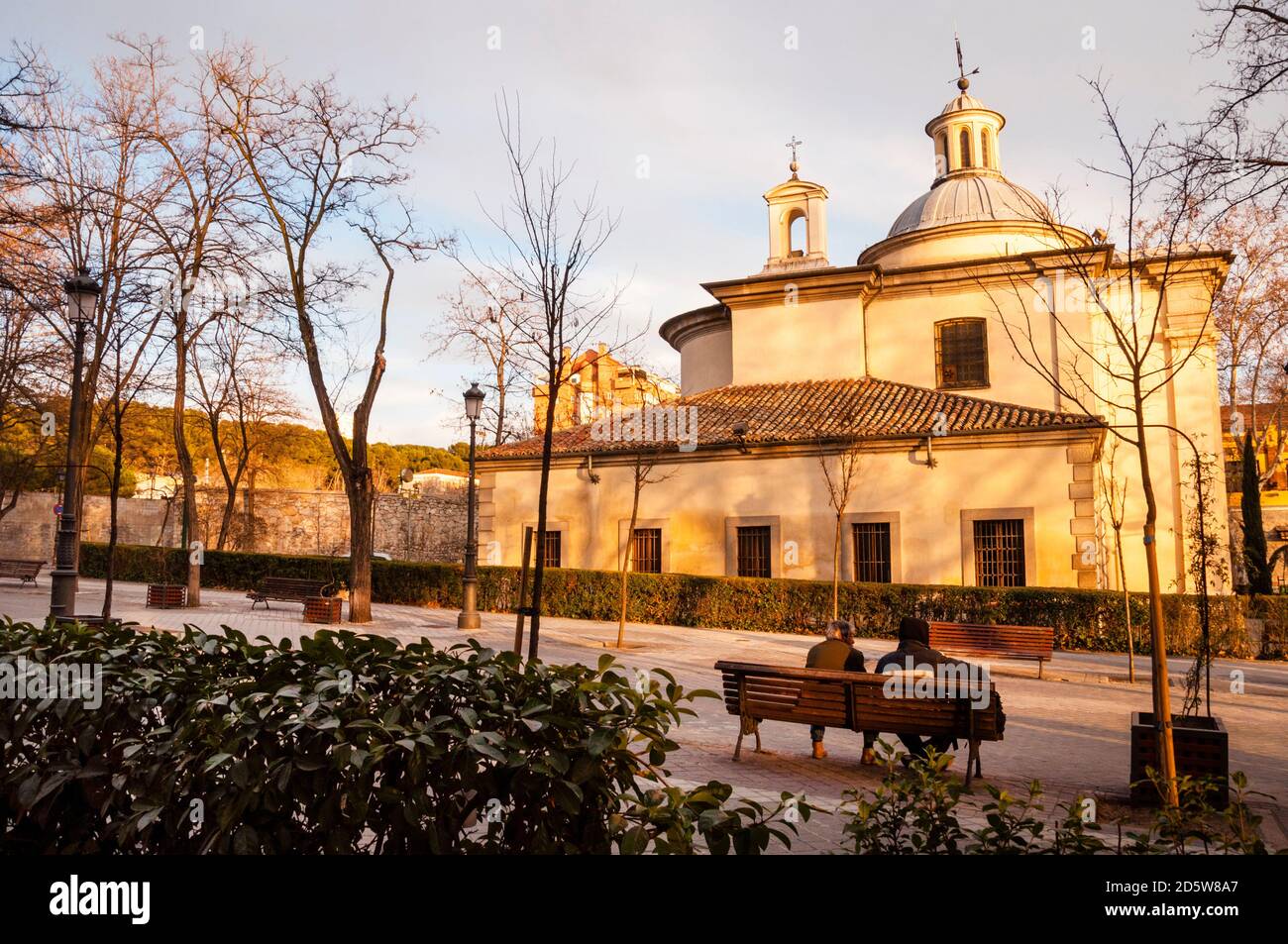 Neoclassical Royal Chapel of St. Anthony de la Florida, known as the ...