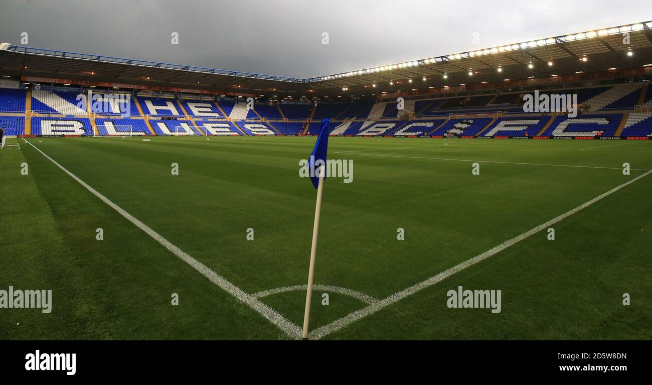 General view inside St Andrew's before the game between Birmingham City ...