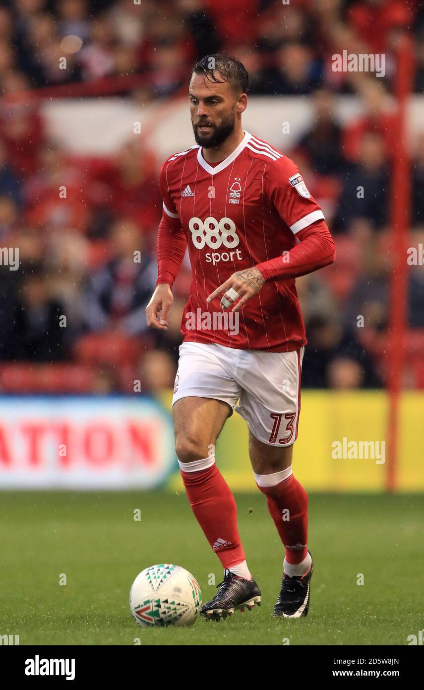 Nottingham Forest's Danny Fox Stock Photo - Alamy