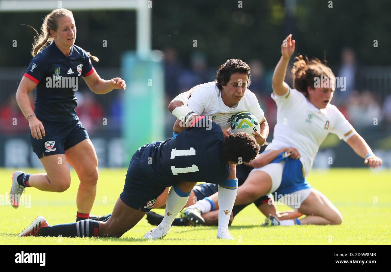 Italy's Manuela Furlan and USA's Kris Thomas Stock Photo - Alamy