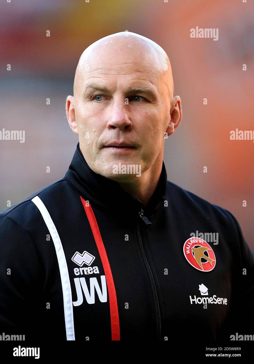 Walsall manager Jon Whitney Stock Photo - Alamy