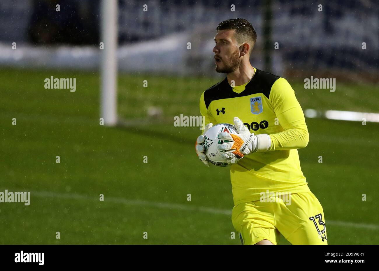 Aston Villa goalkeeper Jed Steer Stock Photo - Alamy