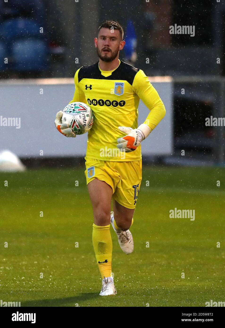 Aston Villa goalkeeper Jed Steer Stock Photo - Alamy