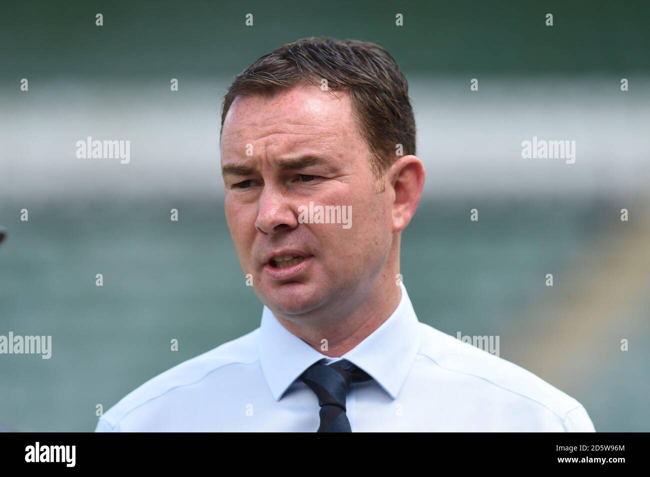 Plymouth Argyle manager Derek Adams Stock Photo - Alamy