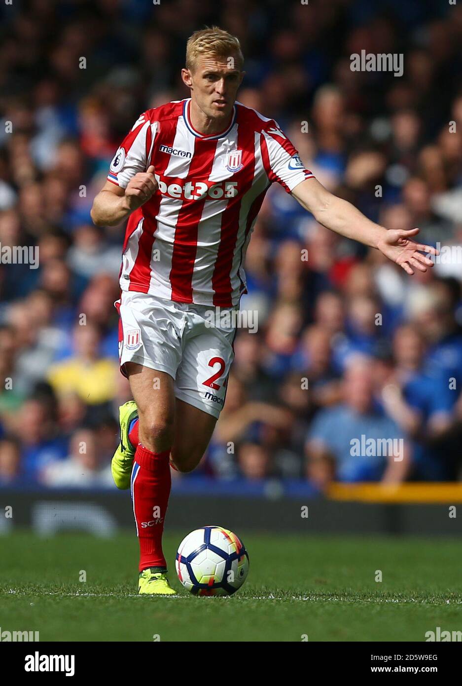 Stoke City's Darren Fletcher Stock Photo - Alamy