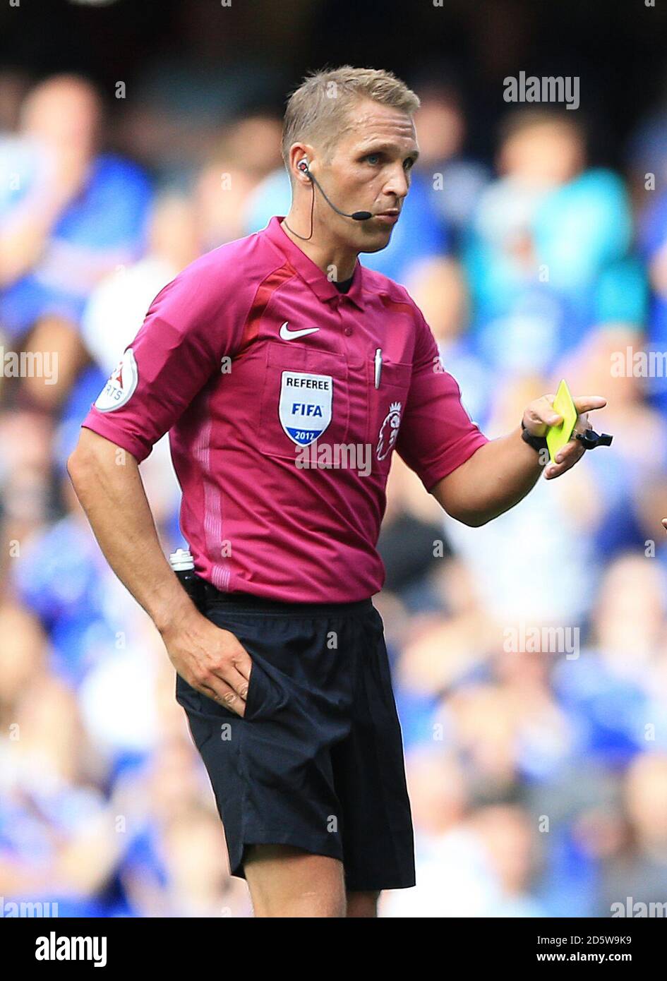 Referee Craig Pawson Stock Photo - Alamy