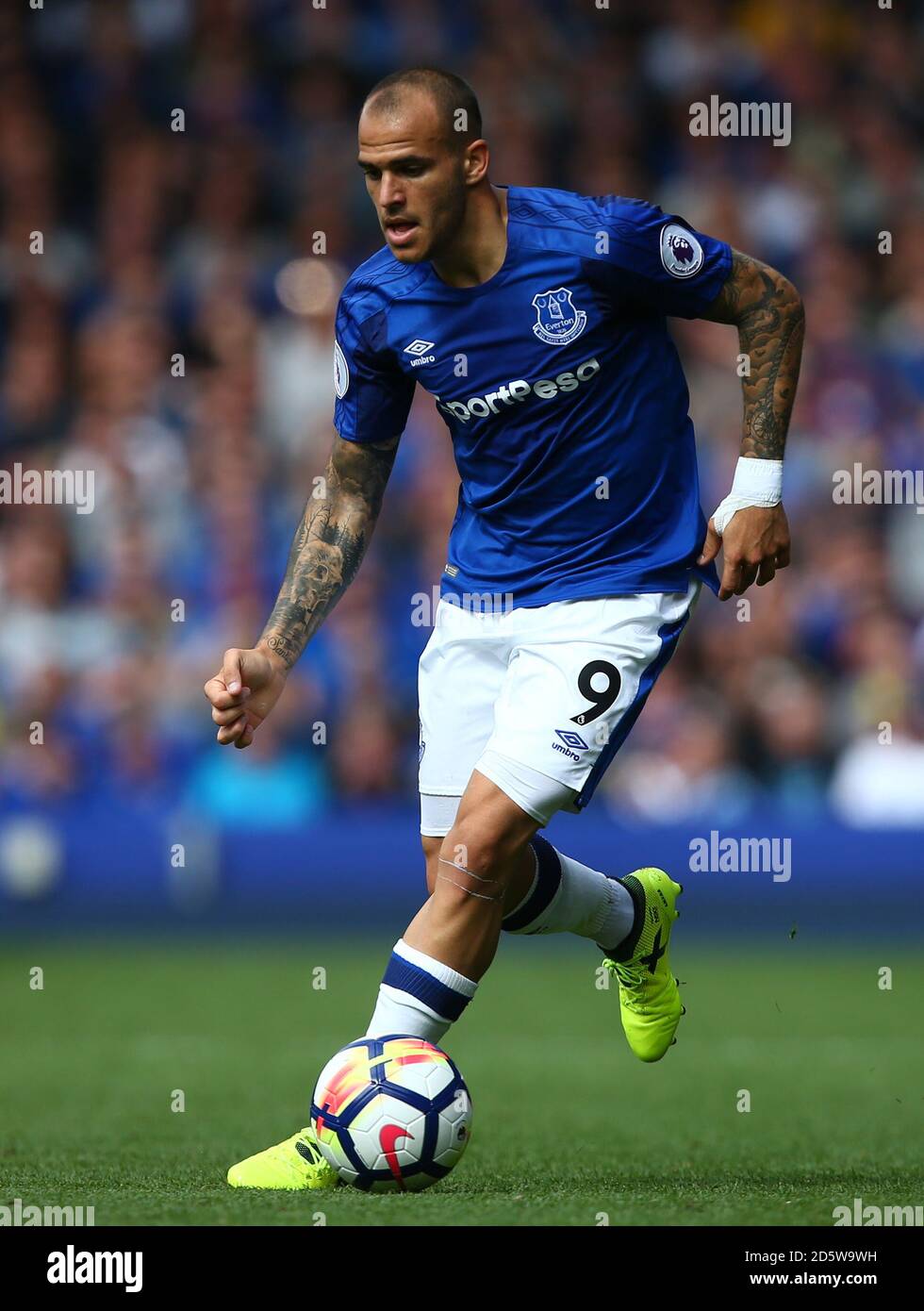 Everton's Sandro Ramirez Stock Photo - Alamy