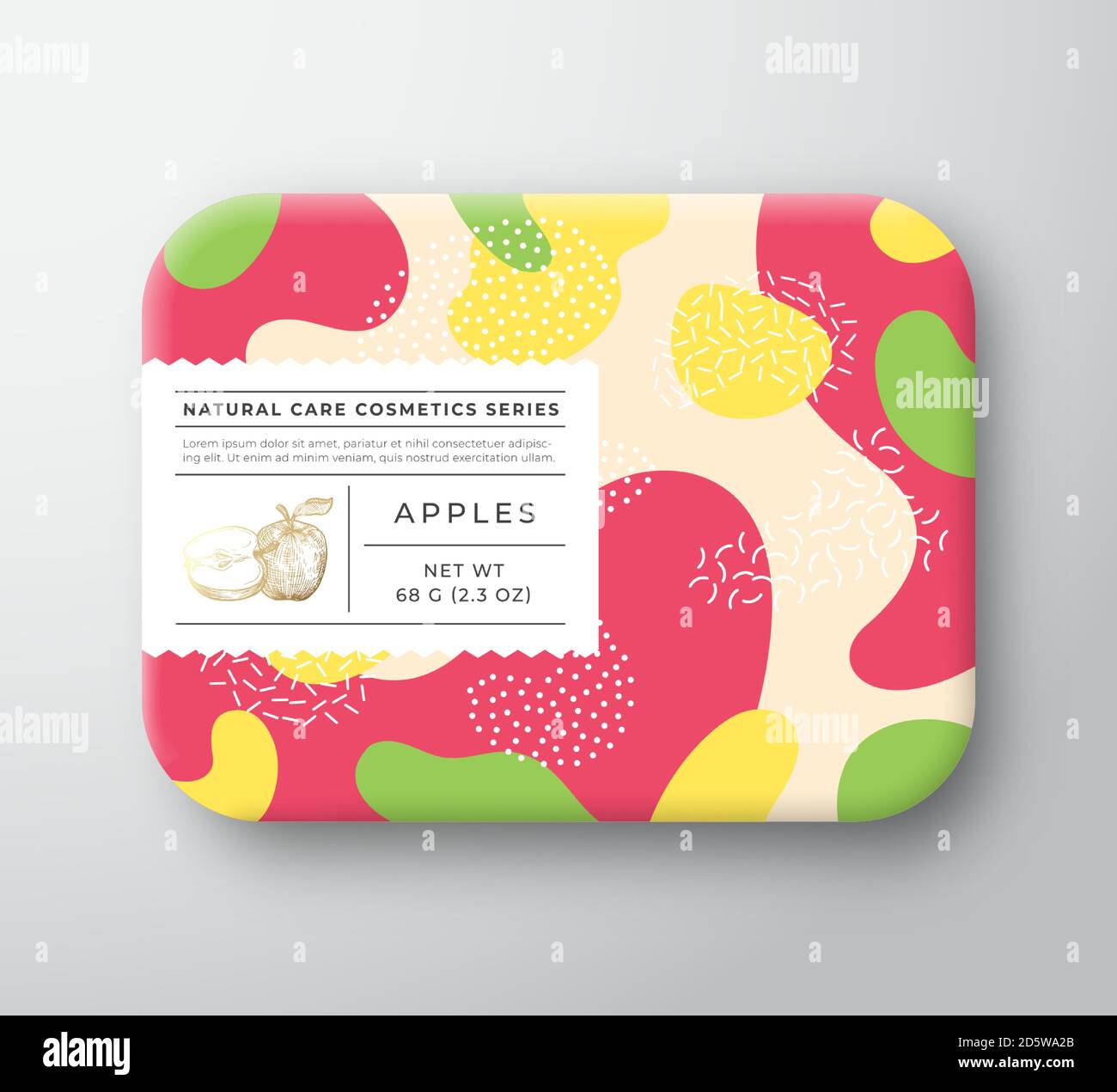 Box of apples Stock Vector Images - Alamy