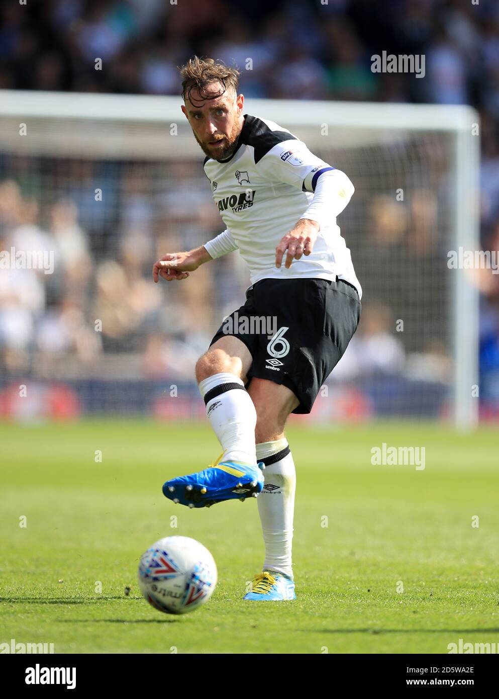 Derby County's Richard Keogh Stock Photo - Alamy