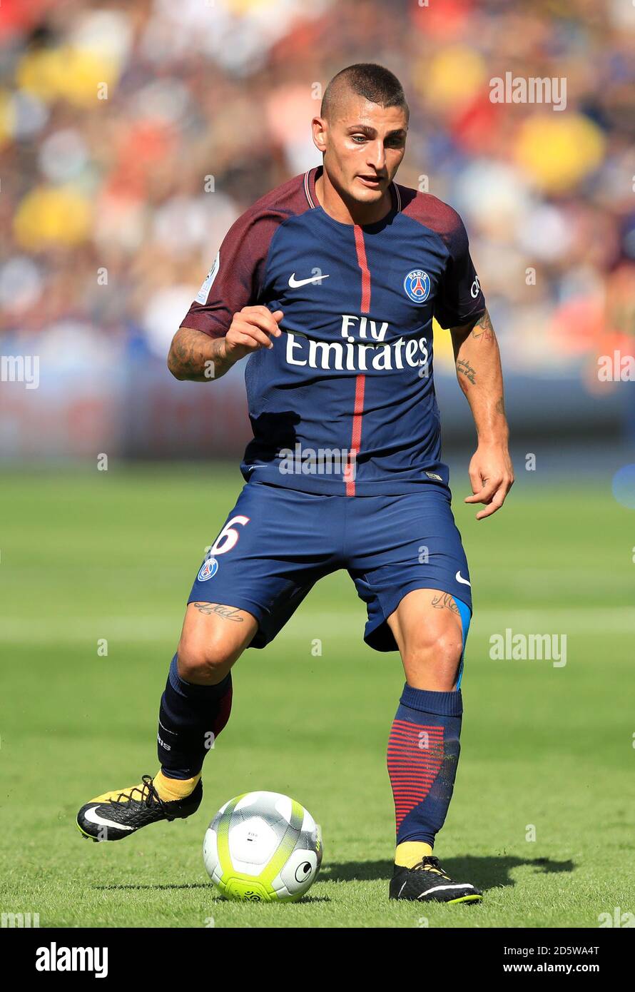 Marco Verratti, Paris Saint-Germain Stock Photo - Alamy