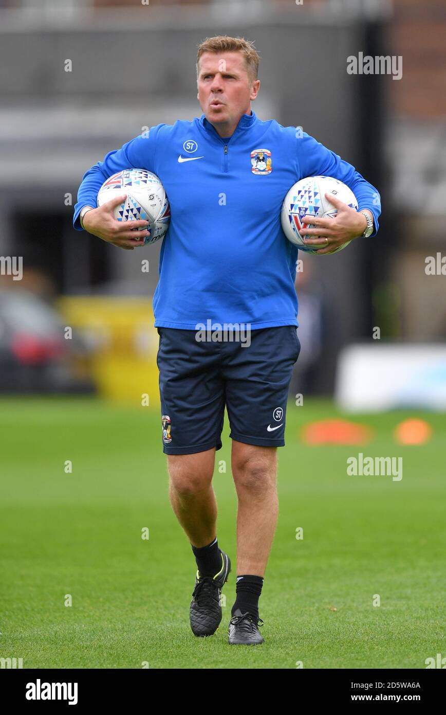 Coventry City Asisistant Manager Steve Taylor Stock Photo - Alamy