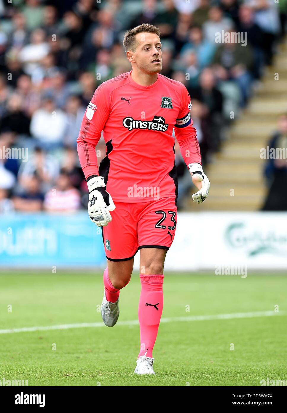Plymouth Argyle's goalkeeper Luke McCormick Stock Photo - Alamy