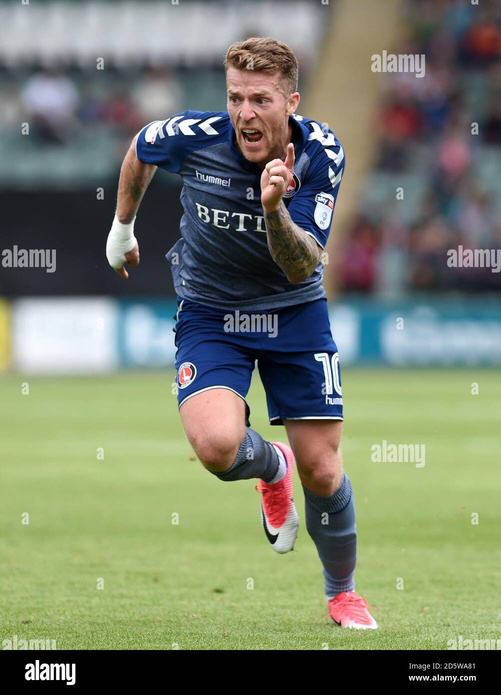 Billy Clarke, Charlton Athletic Stock Photo - Alamy
