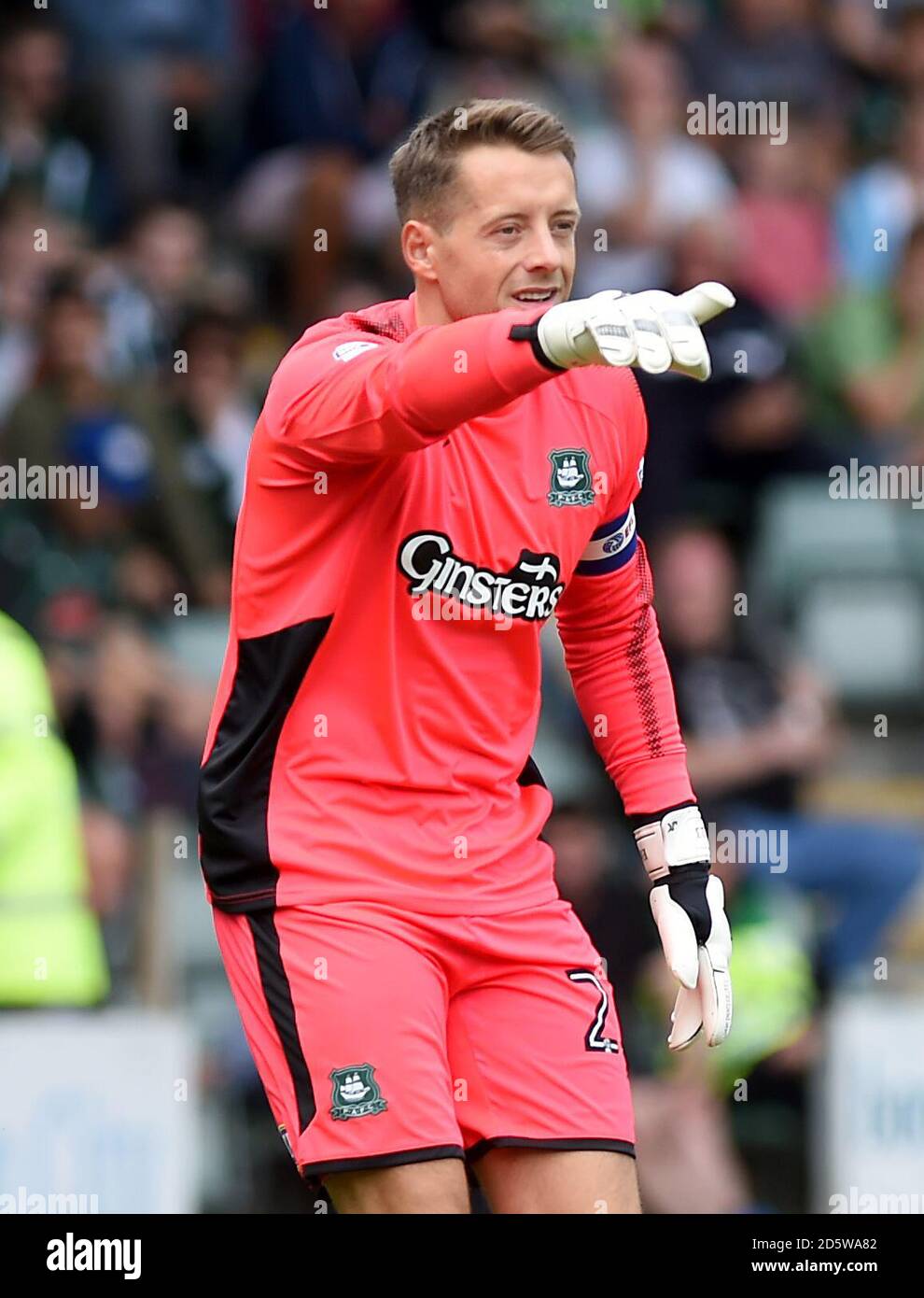 Plymouth Argyle's goalkeeper Luke McCormick Stock Photo - Alamy