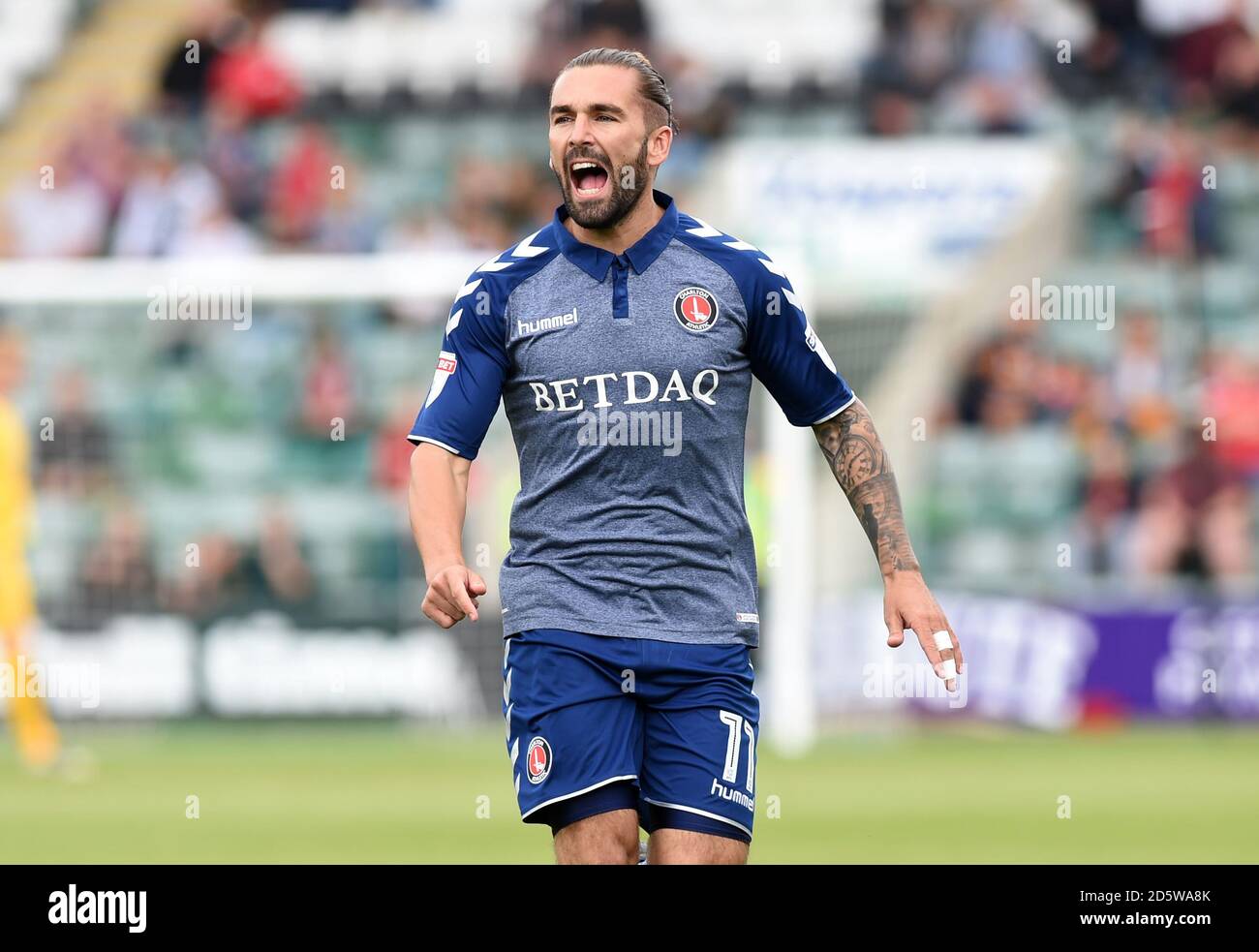Ricky Holmes, Charlton Athletic Stock Photo - Alamy