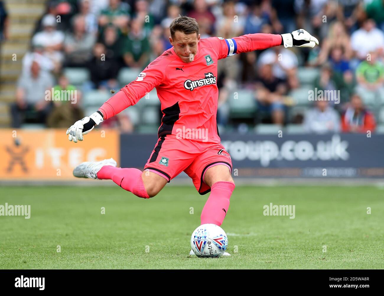 Plymouth Argyle's goalkeeper Luke McCormick Stock Photo - Alamy
