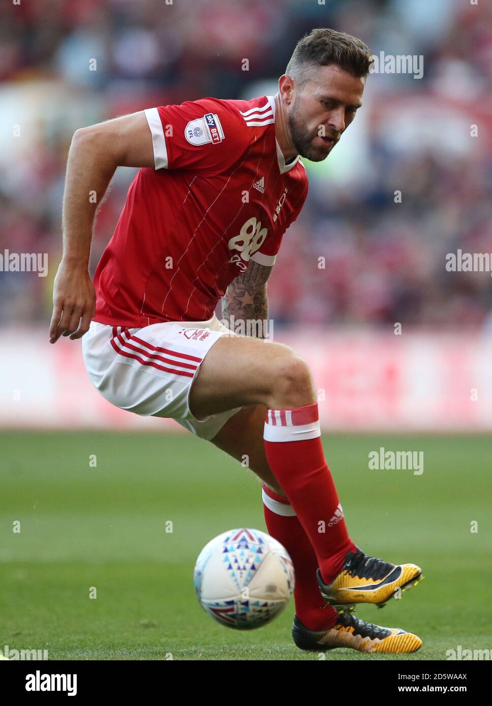 Nottingham Forest's Daryl Murphy Stock Photo - Alamy