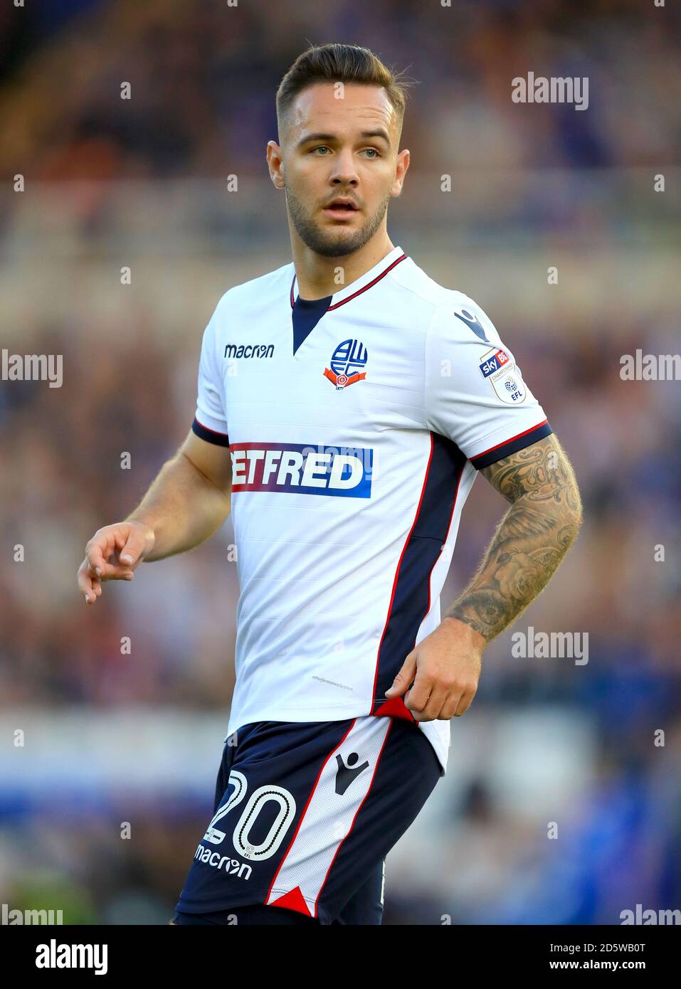 Bolton Wanderers' Adam Armstrong Stock Photo - Alamy