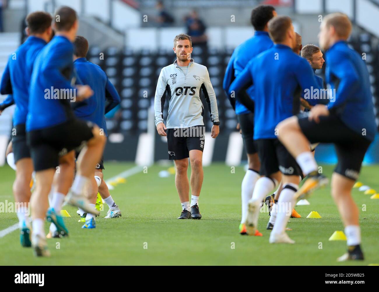 Strength and Conditionining Coach Steve Haines, Derby County Stock ...