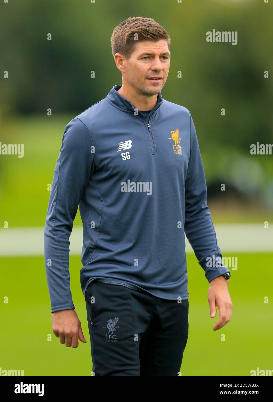 Liverpool derby gerrard hi-res stock photography and images - Alamy