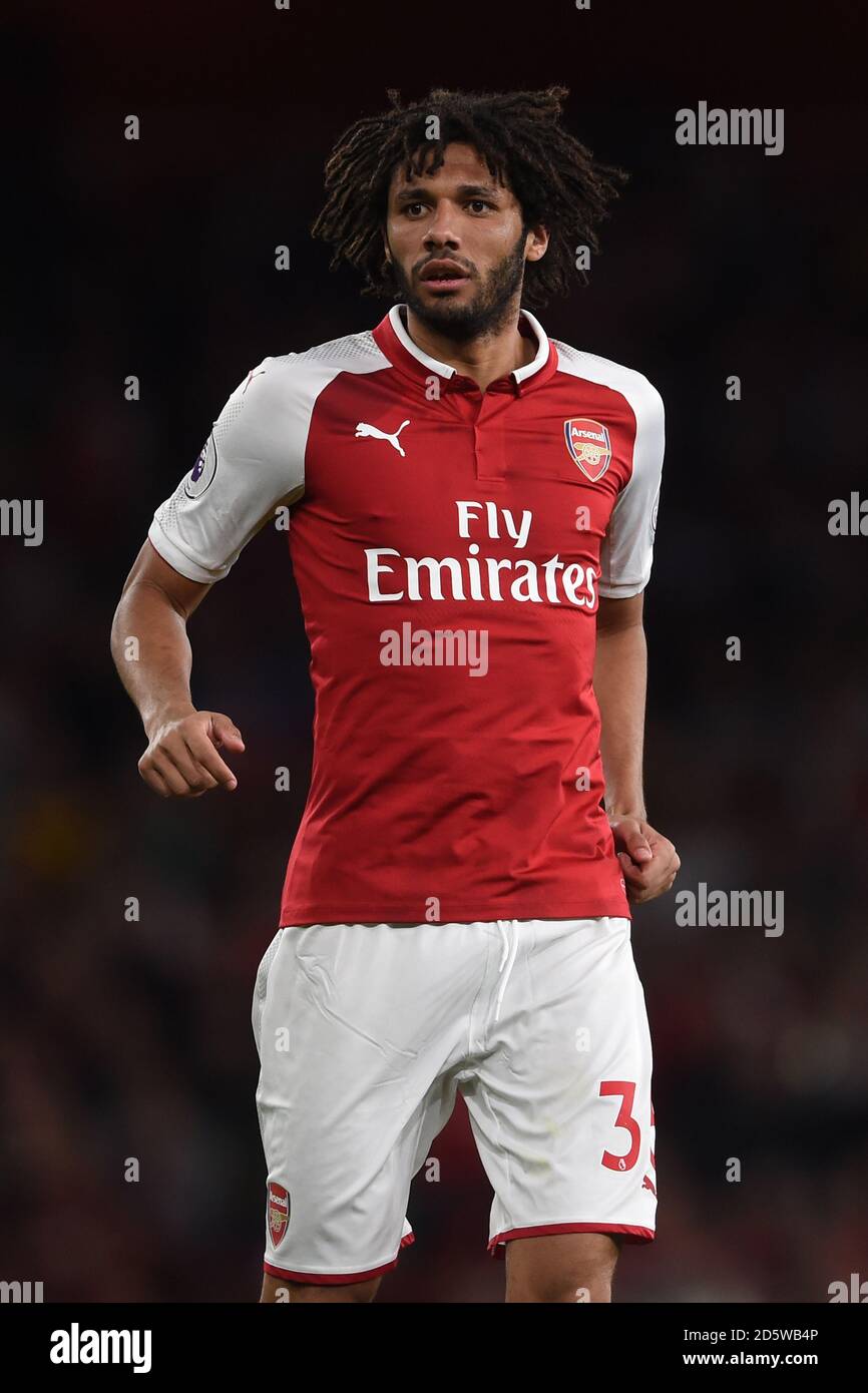 Mohamed Elneny, Arsenal Stock Photo - Alamy