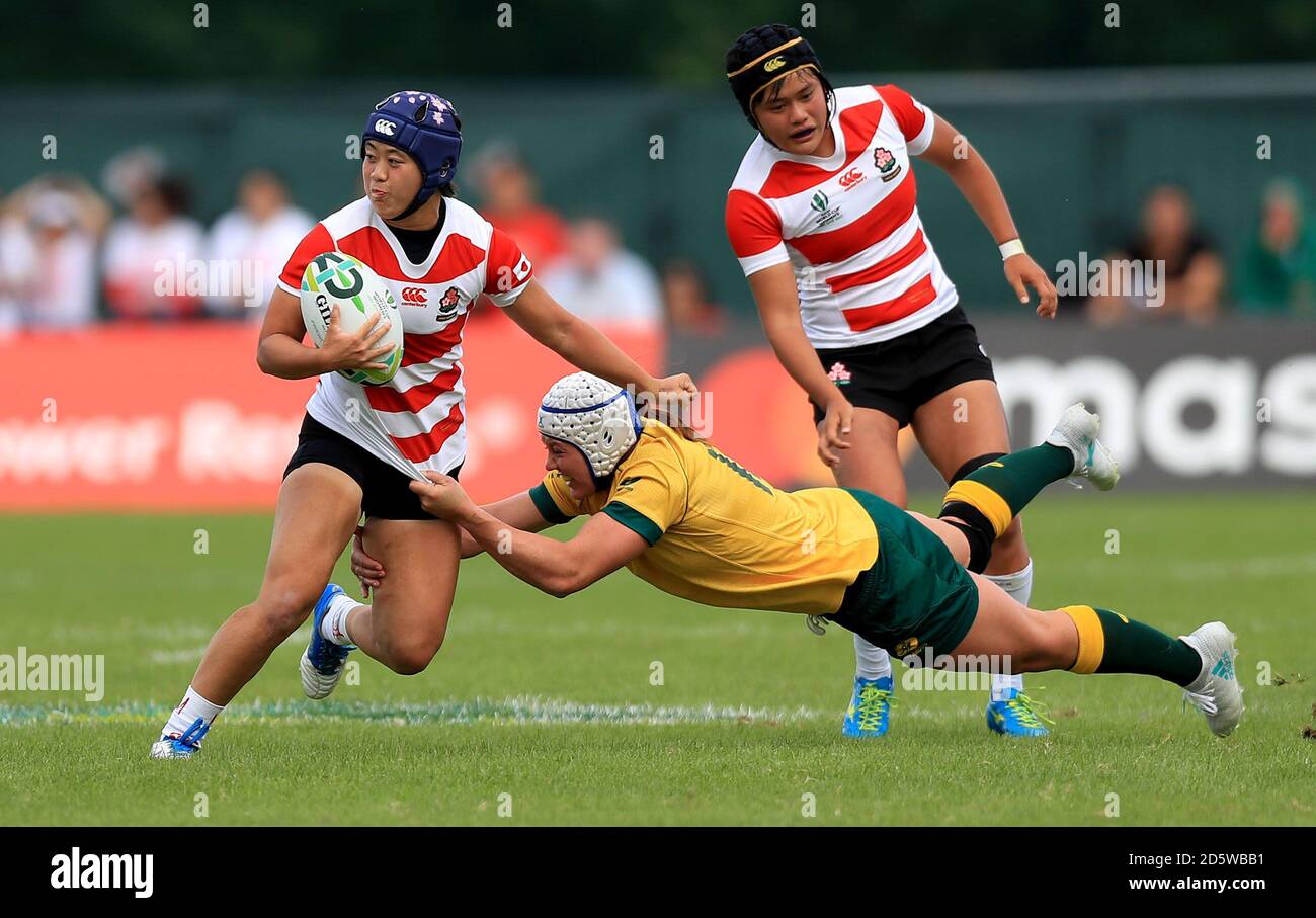 Australia's Sharni Williams and Japan's Mayu Shimizu Stock Photo - Alamy