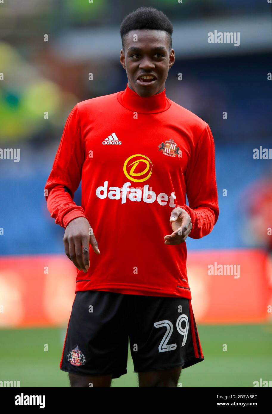 Sunderland's Joel Asoro Stock Photo - Alamy
