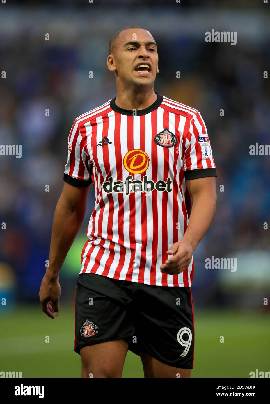 Sunderland's James Vaughan Stock Photo - Alamy