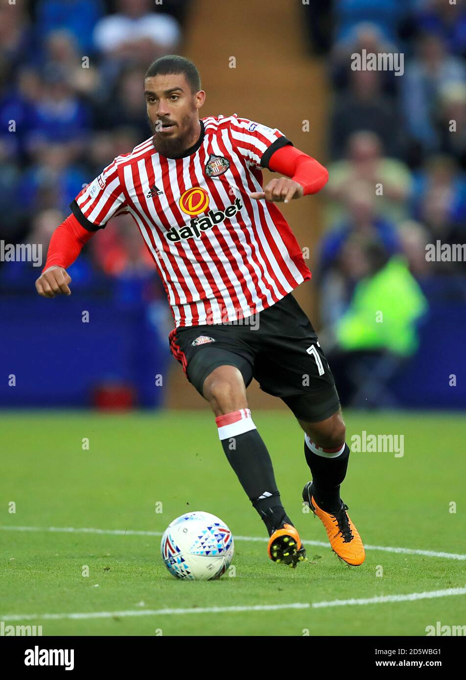Sunderland's Lewis Grabban Stock Photo - Alamy