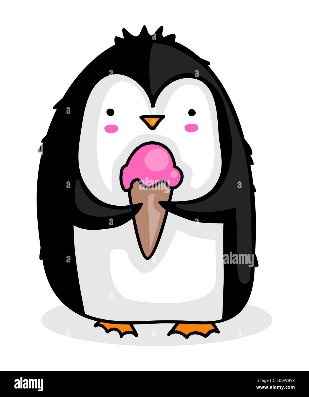 Cute Penguin Cartoon High Resolution Stock Photography and Images - Alamy
