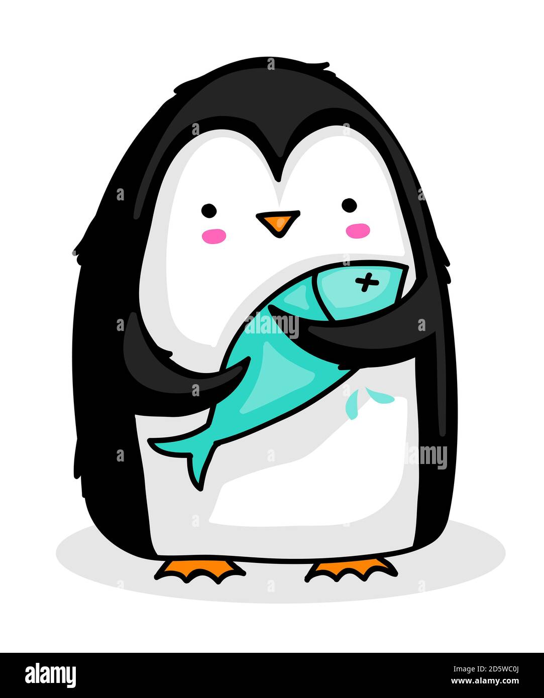 Cute cartoon penguin hi-res stock photography and images - Alamy