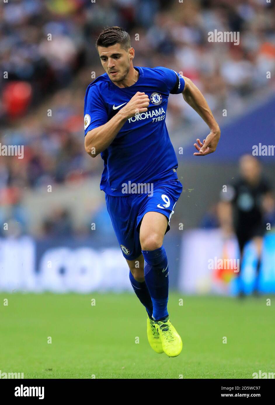 Chelsea's Alvaro Morata Stock Photo - Alamy