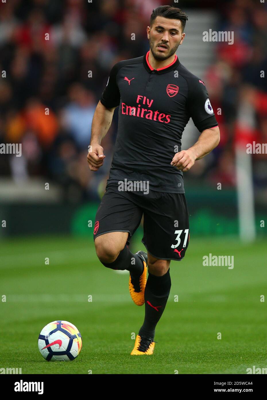 Arsenal's Sead Kolasinac Stock Photo - Alamy