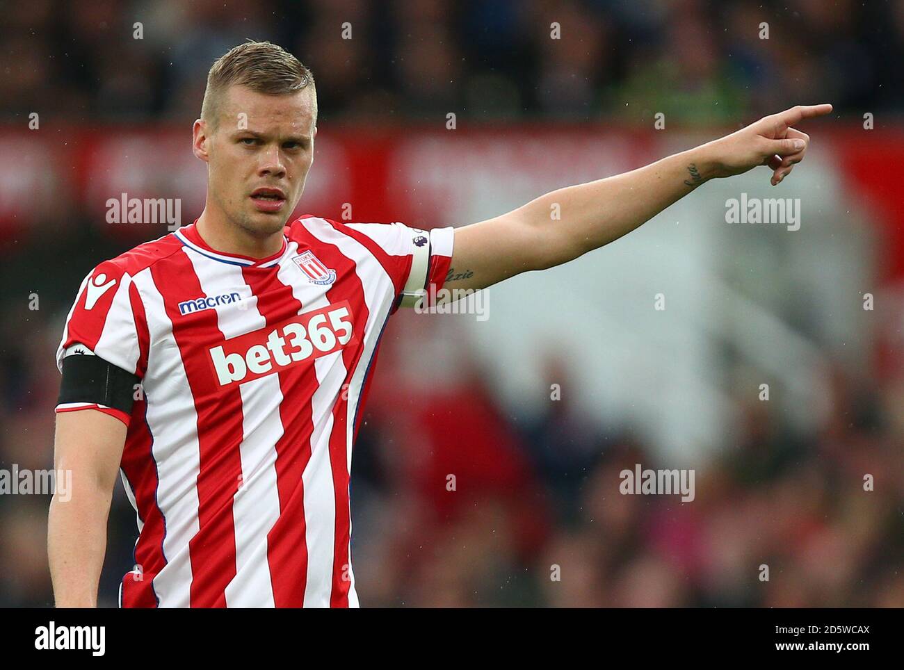 Stoke City's Ryan Shawcross Stock Photo - Alamy