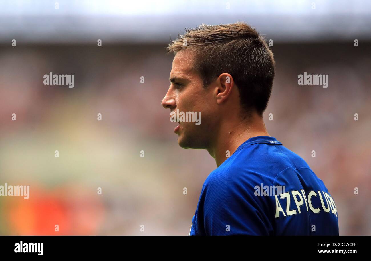 Chelsea's Cesar Azpilicueta Stock Photo - Alamy