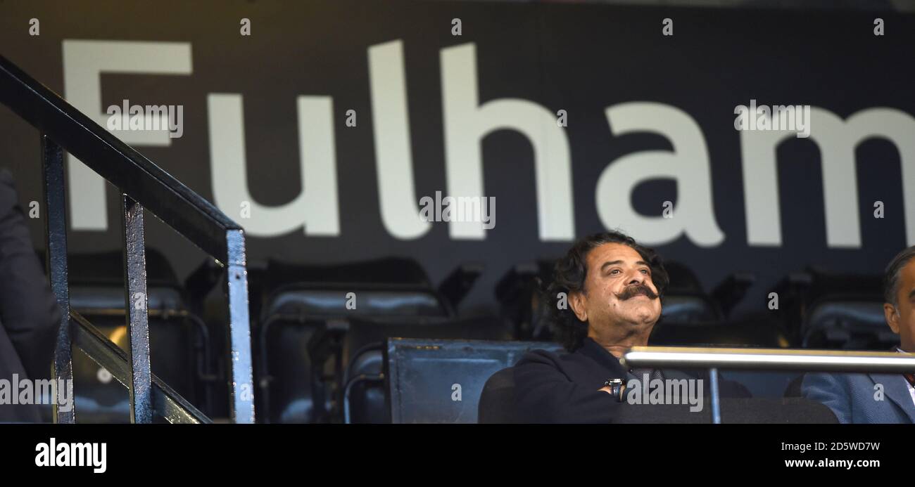 Fulham owner Shahid Khan Stock Photo - Alamy