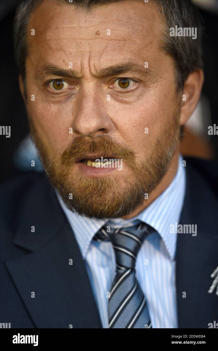 Fulham manager Slavisa Jokanovic Stock Photo - Alamy