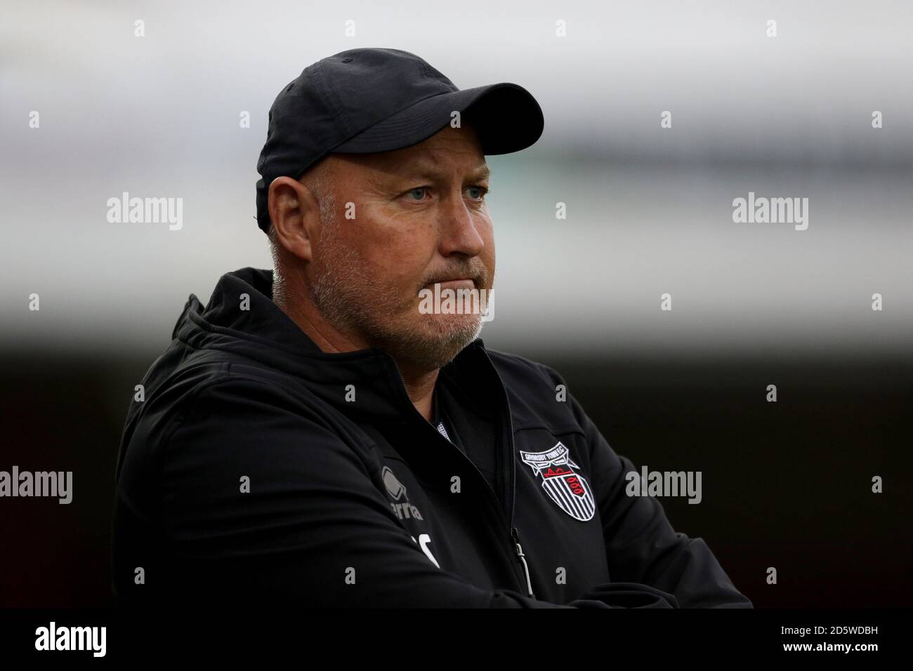 Grimsby Town manager Russell Slade Stock Photo - Alamy