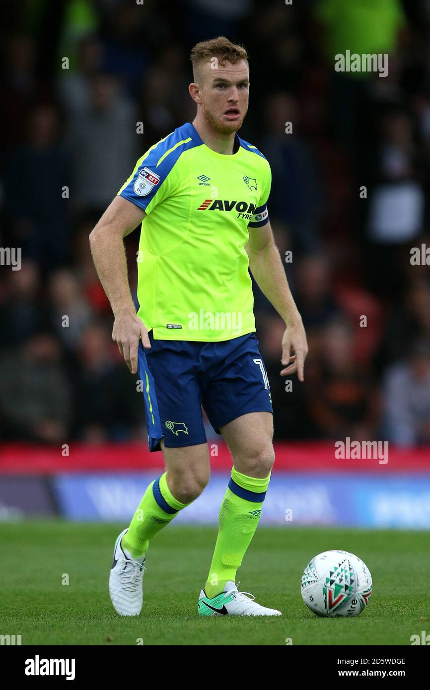Alex Pearce, Derby County Stock Photo - Alamy