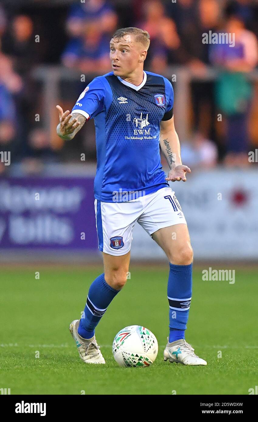 Carlisle United's Nicky Adams Stock Photo - Alamy