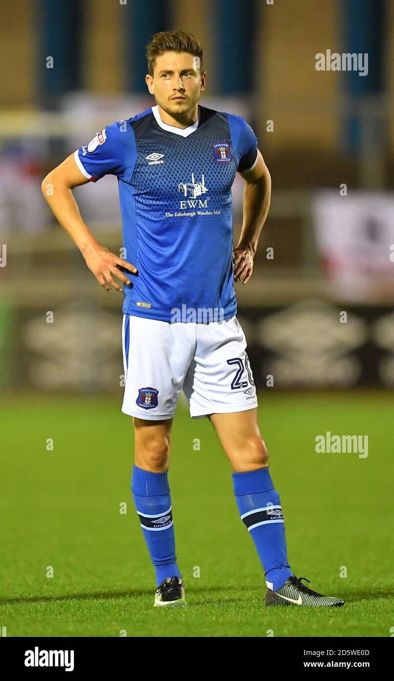 Carlisle United's Shaun Miller Stock Photo - Alamy