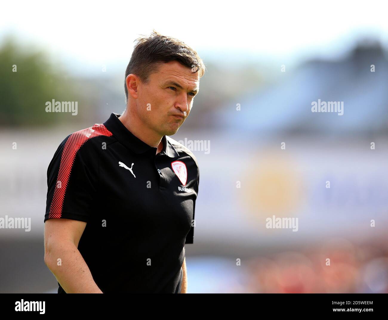 Barnsley's manager Paul Heckingbottom Stock Photo - Alamy