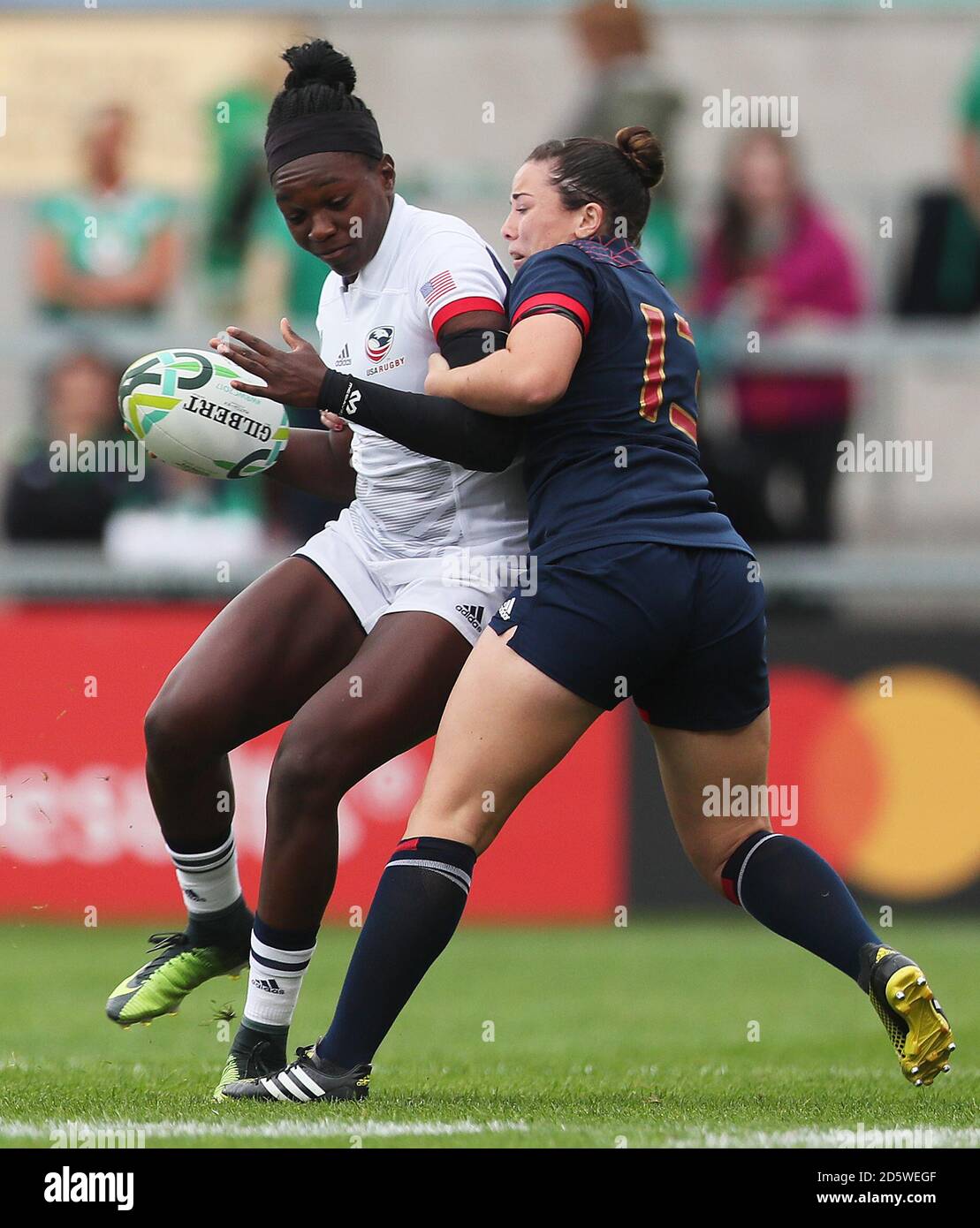USA's Cheta Emba and France's Carla Neisen Stock Photo - Alamy