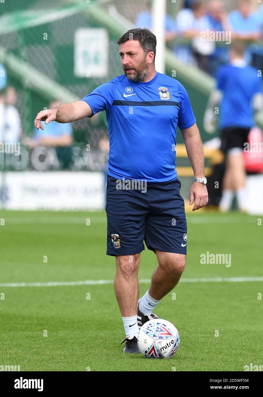 Coventry City Under 23s Coach Nicky Eaden Stock Photo - Alamy
