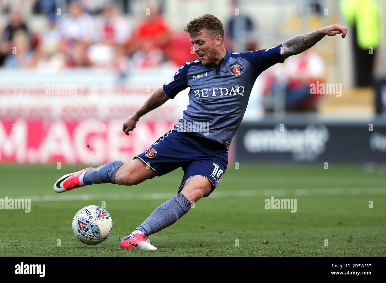 Billy Clarke, Charlton Athletic Stock Photo - Alamy